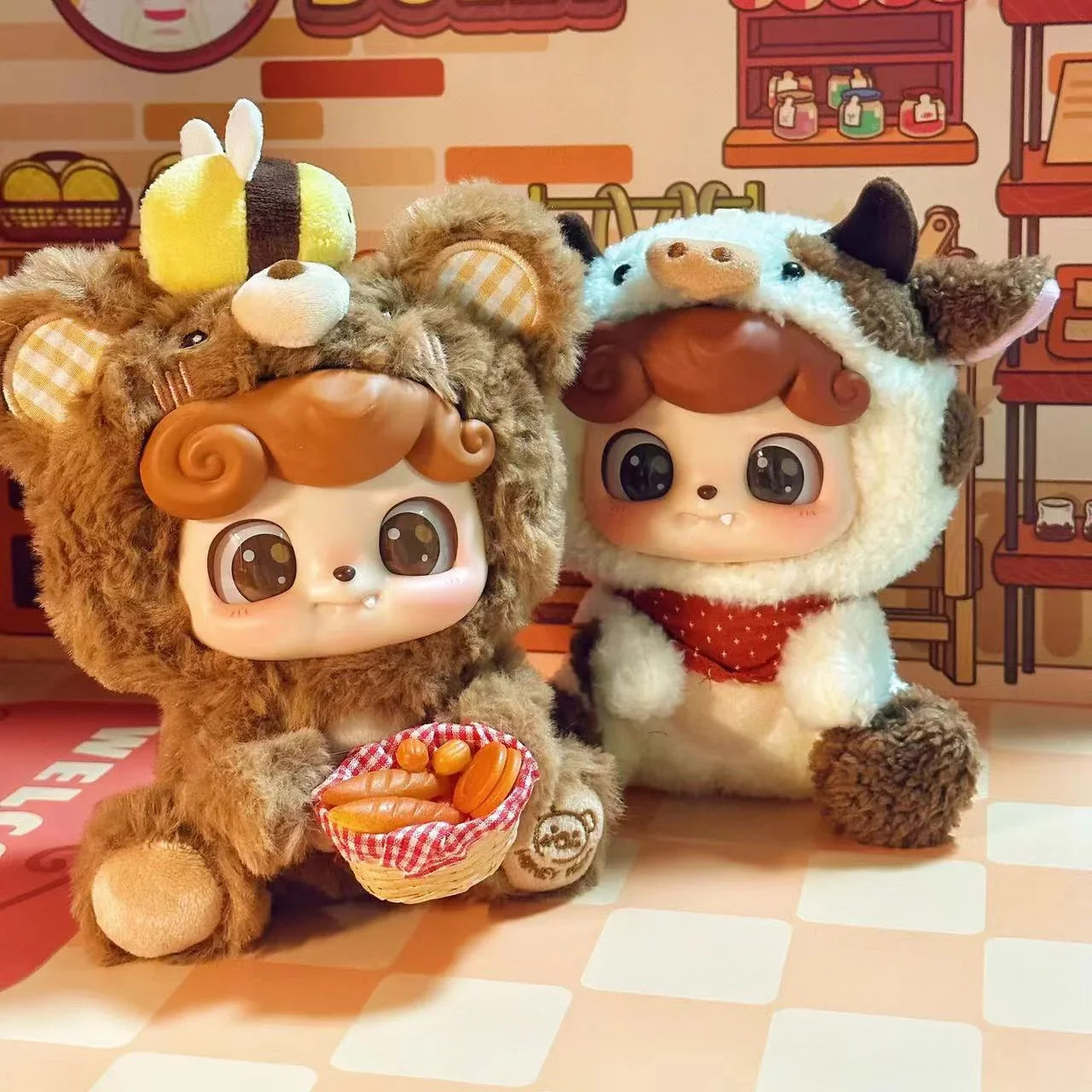 Q KID Animal Preschool Plush Series Blind Box